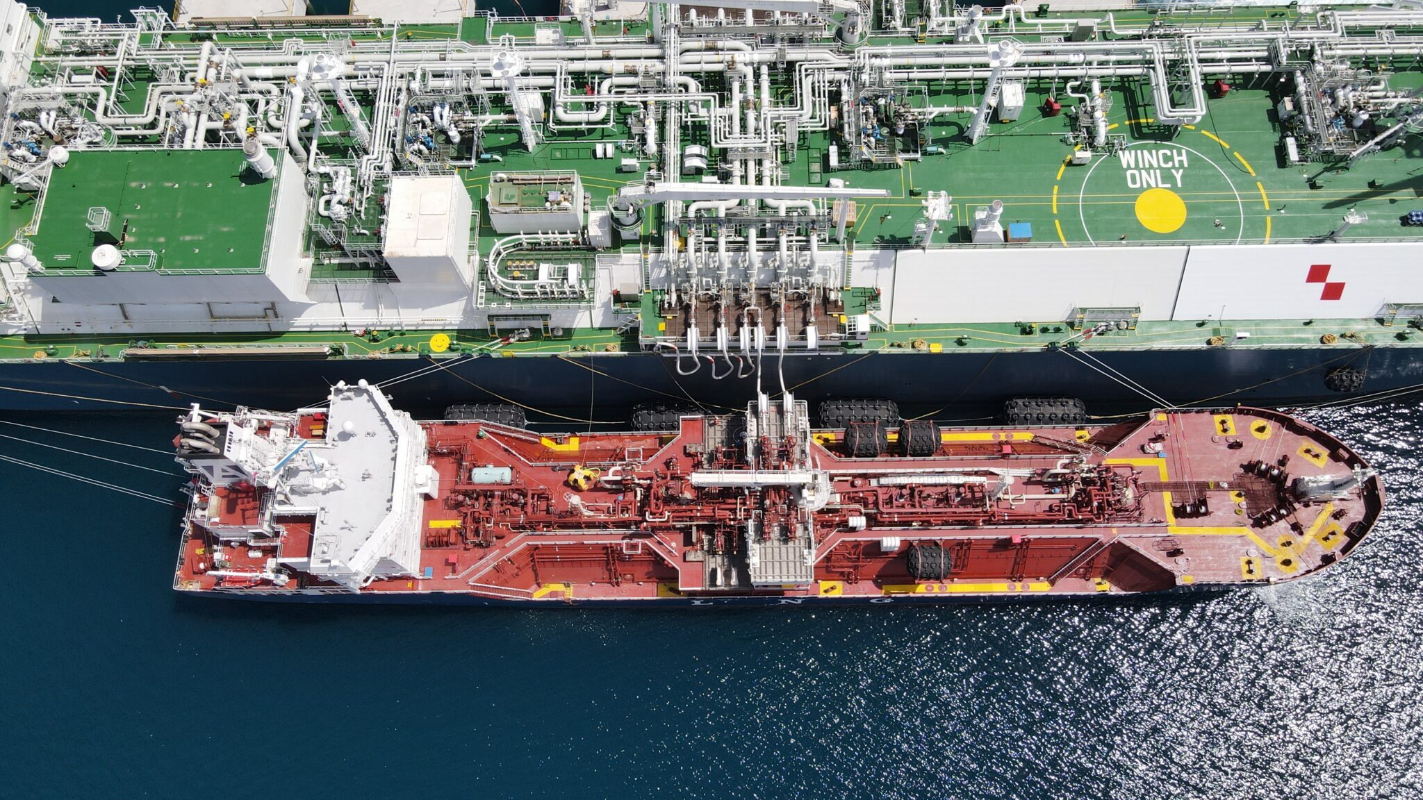 First small scale LNG reloading in the Mediterranean performed at the ...